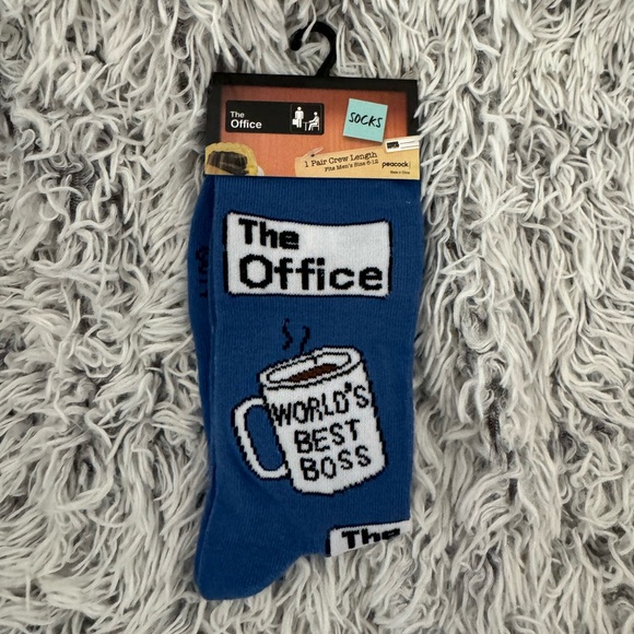 Underwear & Socks | Nwt The Office Worlds Best Boss Socks | Poshmark
